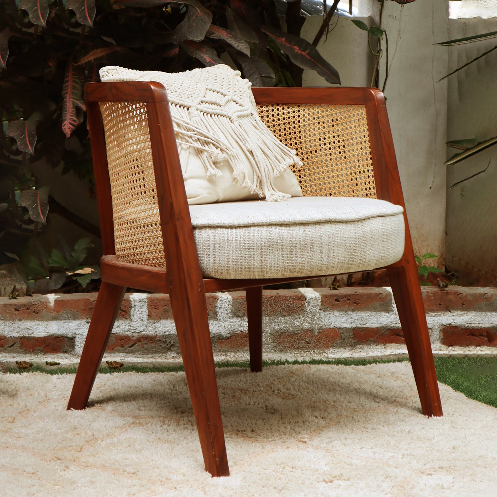 Stylish Cane Chair for Living Room - Rattan Furniture | East Lifestyle