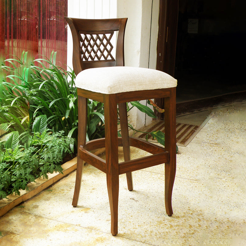 Buy Wooden Counter Bar Stool- Carave Bar Stool | East Lifestyle