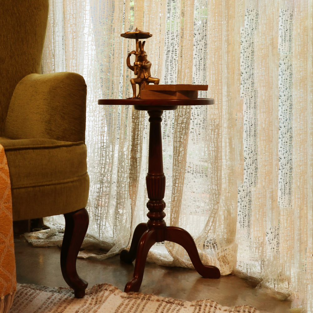 Wooden Peg Table for Small Spaces- East Lifestyle