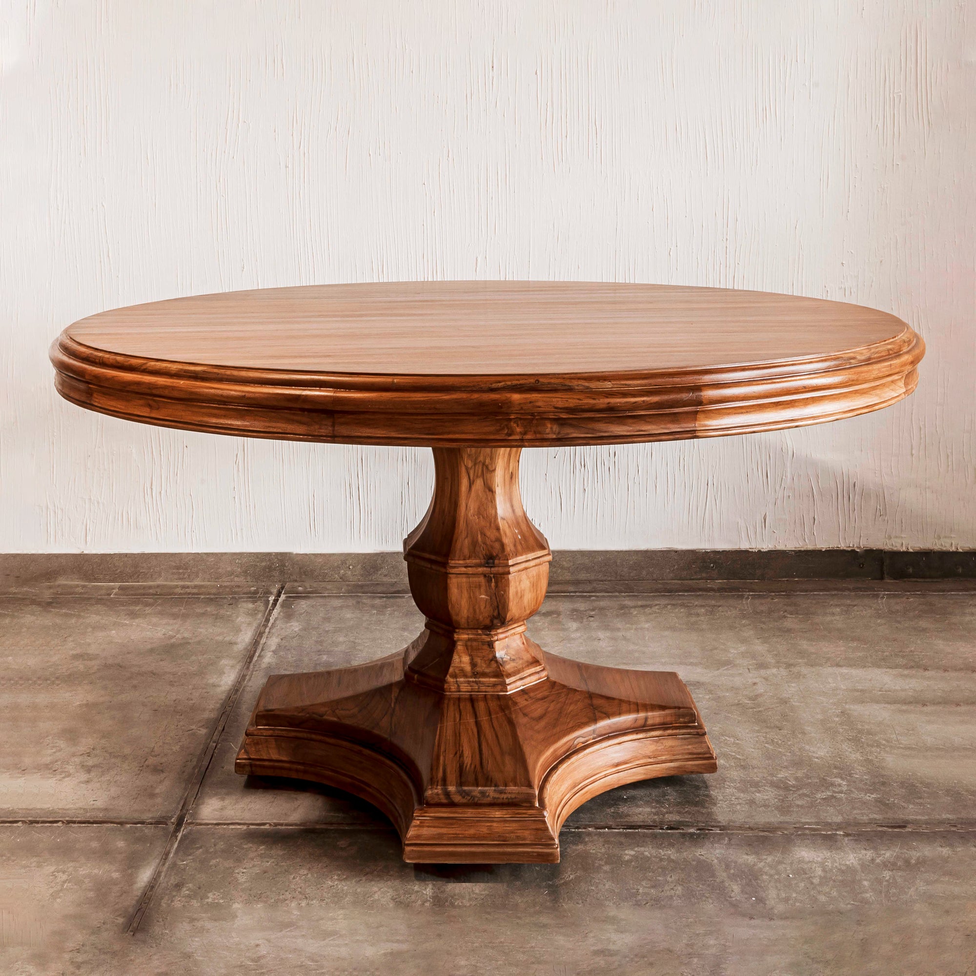 Buy 4 seater round dining table- Spanish Colonial Dining Table| East ...